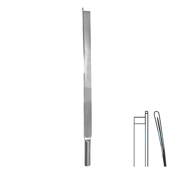 Bauer Osteotome Straight Right 8mm – First Dental