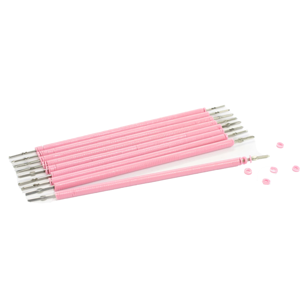 Elastomeric Pre-Loaded Canes Baby Pink – First Dental