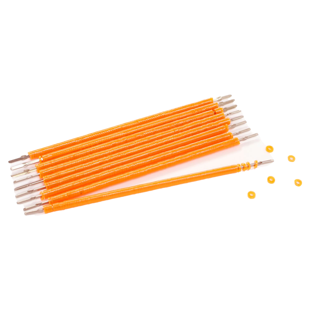 Elastomeric Pre-Loaded Canes Crystal Orange – First Dental