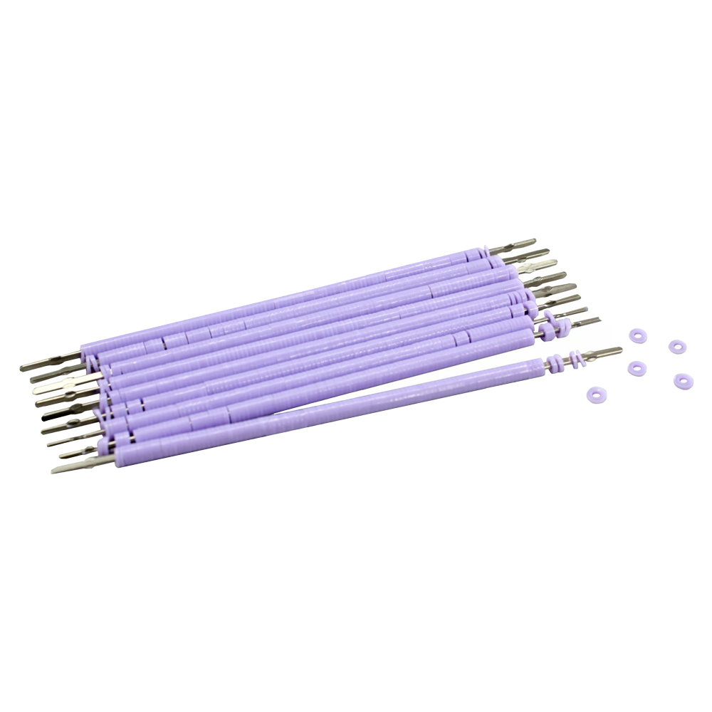 Elastomeric Pre-Loaded Canes Lilac – First Dental