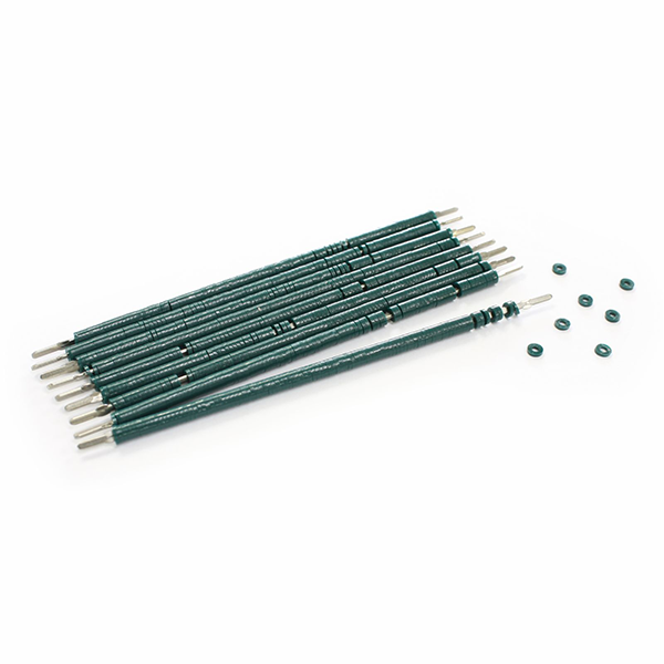 Elastomeric Pre-Loaded Canes Moss Green – First Dental