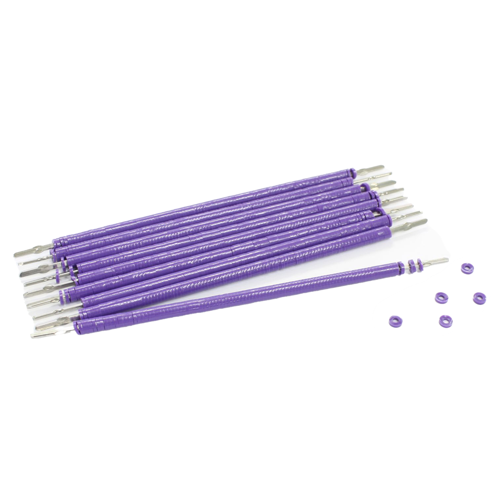 Elastomeric Pre-Loaded Canes Purple – First Dental