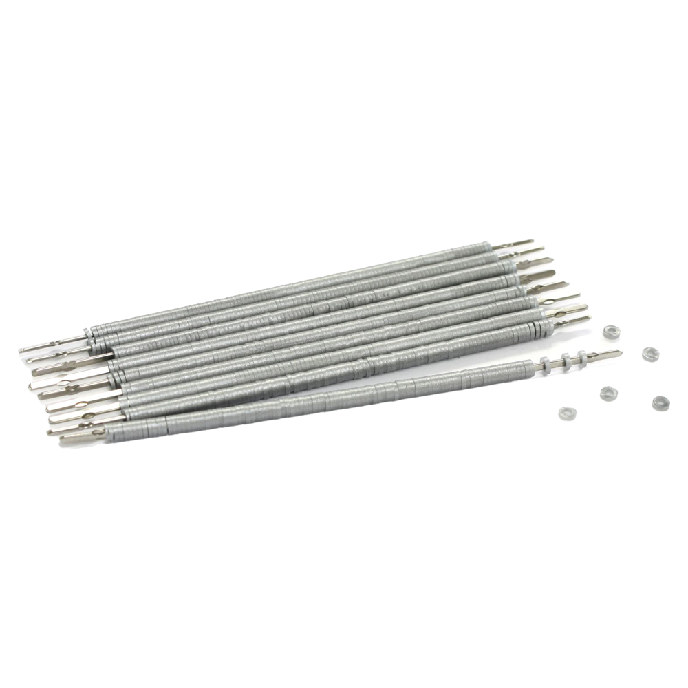 Elastomeric Pre-Loaded Canes Silver – First Dental