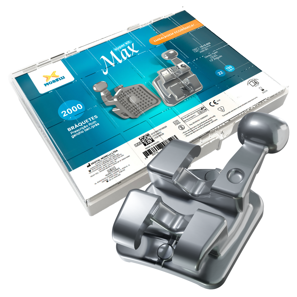 Max Stainless Steel .022 Roth Brackets 100 Patient Kits – First Dental