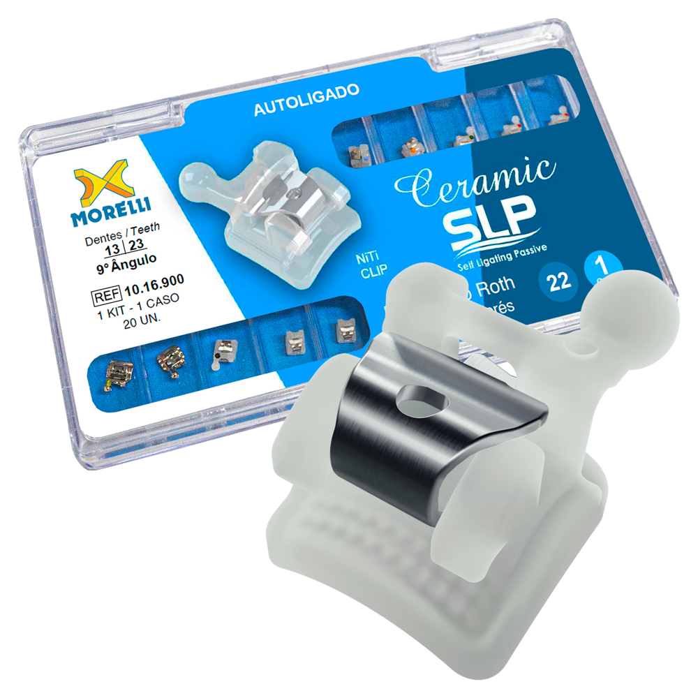 Self-Ligating Passive Ceramic .022 Roth Brackets Single Patient Kit ...